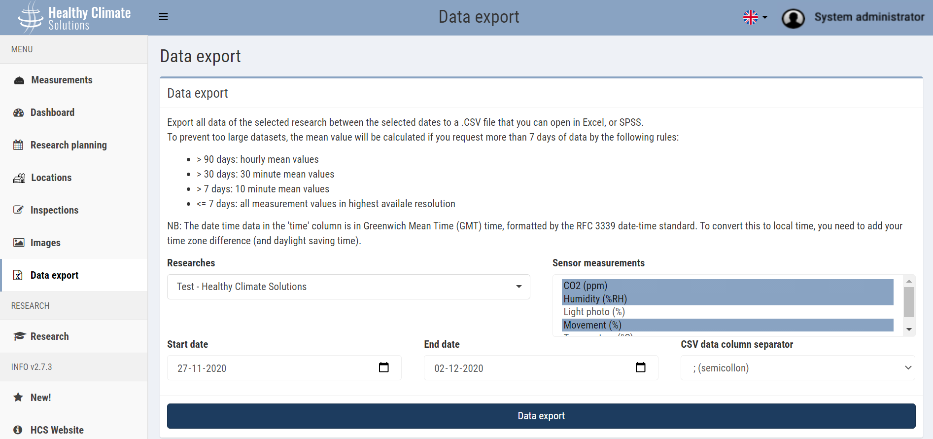 Exporting Data From The App And Importing It Into Excel Healthy Climate Solutions